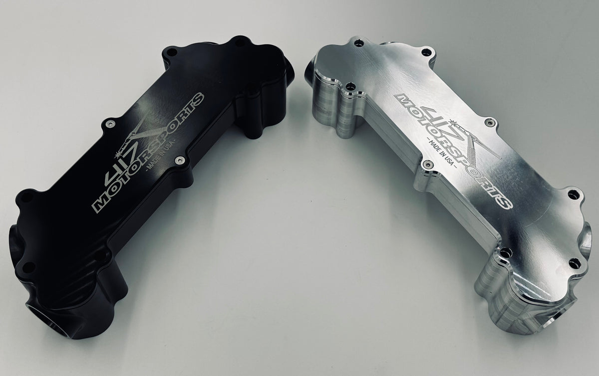 Billet LTX Engine Water Manifold – 417 Motorsports