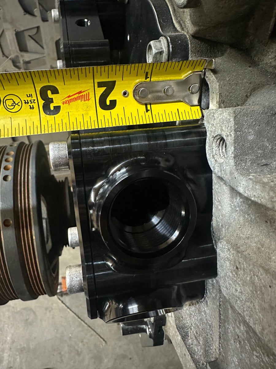 Billet LTX Engine Water Manifold – 417 Motorsports