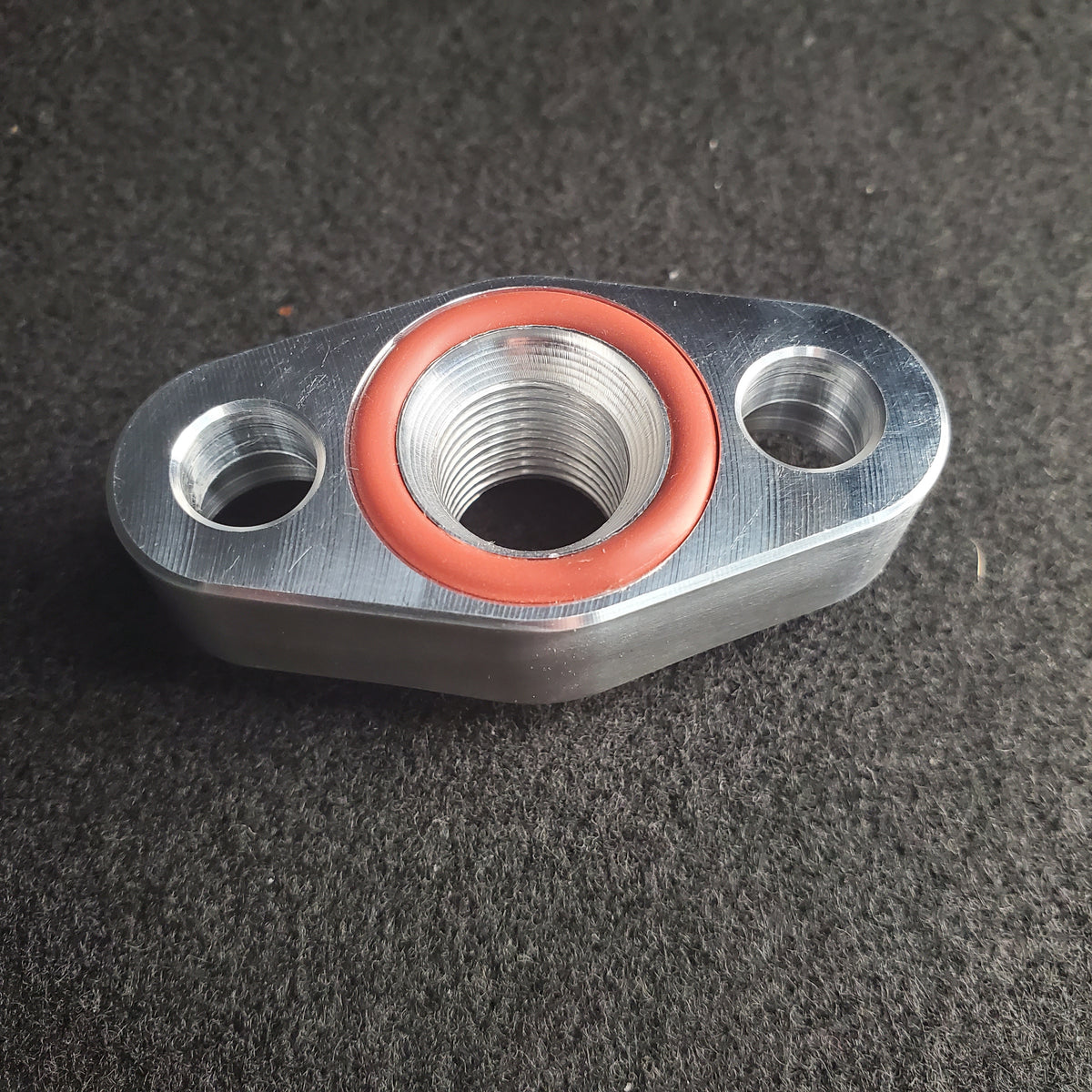 Turbo Oil Feed Flange – 417 Motorsports